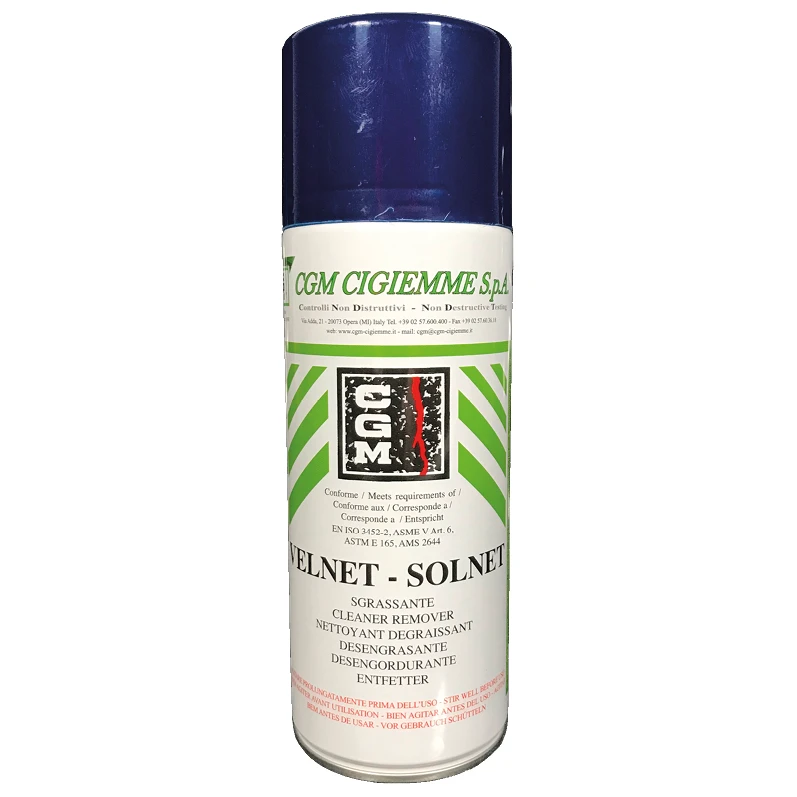 Velnet/Solnet Spray - CGM CIGIEMME S.p.A.